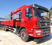 China 8000 KG Weight Dongfeng Hydraulic Arm Boom Crane Truck Mounted Loader Lorry Crane for sale