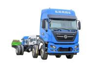 China Dongfeng 25 Tons 6x2 Cargo Truck With 300 Engine Power And 9800x2450x600 Cargo Box for sale