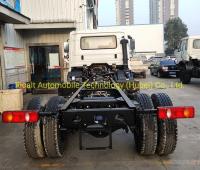 China Manual Transmission Type 5ton Diesel Engine Cargo Truck Chassis LHD Light Duty Lorry for sale