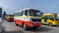 China 19 Passenger 7m Dongfeng 4X4 Off Road Coach Bus with 8400ml Displacement Diesel Engine for sale