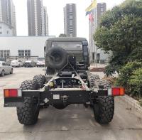 China Optional Size Awd Chassis Trucks LHD/Rhd Diesel Double Cab 6X6 Cargo Truck Chassis Sales Round Shape for sale