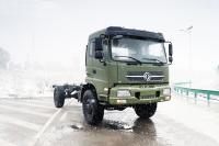 China 4X4 Off Road Truck Chassis 5ton Capacity Flatbed Cargo Truck with and Optional Size for sale