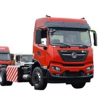 China Reverse Shift Number 2 Dongfeng KR 220HP 4x2 Box Cargo Truck with 9990kg Payload for sale
