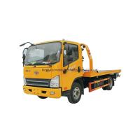 China Dongfeng 3ton/5ton Light Duty Flatbed Tow Truck with 8.25r20 Tires and Fuel Efficiency for sale