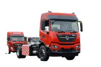 China Dongfeng KR 220HP 4X2 LNG Cargo Truck FAST Gear Box and Half a Row Seat Rows for Best for sale