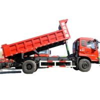 China Dongfeng Commercial Vehicle Co. 4x2 Tipper Dump Truck with Dimensions 7.075X2.5X3.07 m for sale
