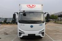 China Electric Fuel Type Dongfeng Cargo Trucks with 4200X2100X2100 mm Cargo Tank Dimension for sale