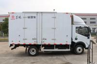 China Electric Fuel Type Dongfeng Cargo Trucks with 4200X2100X2100 mm Cargo Tank Dimension for sale