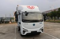 China Electric Fuel Type Dongfeng Cargo Trucks with 4200X2100X2100 mm Cargo Tank Dimension for sale
