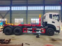 China Hook Lift Euro 5 Dongfeng 6X4 Sanitation Garbage Truck For Customized Waste Collection for sale