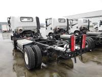 China Multifunctional EV HEV Car Chassis Left Steering Cargo Van for 4x2 Dongfeng Electric Truck for sale