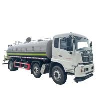 China 10/12/15/18 CBM Euro 4 Diesel Municipal Water Storage Tank Truck with 8 Wheels for sale