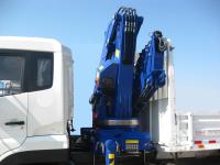 China 15 Ton Lifting Capacity Dongfeng 6X4 Mounted Truck Crane Diesel Fuel Type Folding Arm for sale