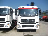 China 15 Ton Lifting Capacity Dongfeng 6X4 Mounted Truck Crane Diesel Fuel Type Folding Arm for sale