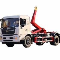 China Euro 4 4X2 Compactor Rear Loader Recycling Roll Hook Lift Garbage Truck with Components for sale