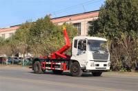 China Euro 4 4X2 Compactor Rear Loader Recycling Roll Hook Lift Garbage Truck with Components for sale