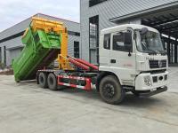 China Hydraulic Hook Arm Lifting Compactor 12CBM Mini Garbage Dump Truck with 6 Wheels for sale