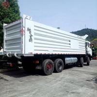 China 1850 4200 1350 Wheelbase 20t Payload Cargo Box Body Truck Dump Tipper Truck for Needs for sale