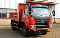 China Dongfeng 4x2 7.8cbm Rear Tipping Dump Truck Light Commercial Vehicle Automatic ABS Left for sale