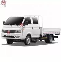 China Chile/Peru 4 Wheels Mini Cargo Truck with Single-Row Cab and Left Steering Diesel Engine for sale