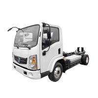 China Pure Electric Cargo Truck Manual Air Conditioner Light Duty Lorry EV HEV Chassis Truck for sale
