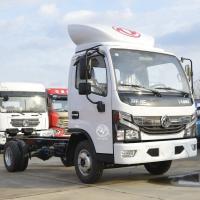 China Single Row Seat 125hp 4X2 Dongfeng KAIPUTE Cargo Truck with Diesel Engine and Van Box for sale