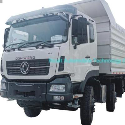 China Automatic 20square U-Shaped Heavy Urban Construction Muck Dump Truck 8x4 Left Elevated Cargo Box for sale