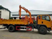 China 10m Max Lifting Height Dongfeng Mini Truck Mounted Excavator with Remote Control Operation Form for sale