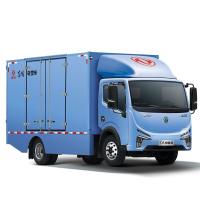 China DONGFENG Electric City Lorry with Automatic Transmission and Customizable Van Box for sale