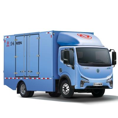 China DONGFENG Electric City Lorry with Automatic Transmission and Customizable Van Box for sale