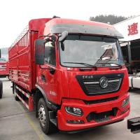 China Strength Diesel Fuel Type 10T Live Animal Fence Transport Mini Truck for Cat Pig Sheep for sale