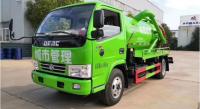 China Half a row Diesel Mobile Sewage Suction Vehicle with 2982ml Displacement in Good Condition for sale