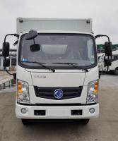 China Dongfeng 4x2 Electric Van Cargo Truck 4000x2050x2000 mm Cummins Manual Euro 5 Cylinders 4 for sale