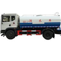 China 10 cbm Multifunctional Fog Cannon Water Tank Truck 4X2 High Capacity Used Diesel Fuel for sale