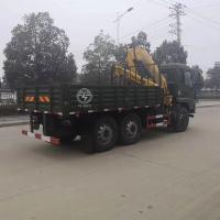 China 6x6 Crane Hydraulic Truck with Folding Telescopic Boom Arm and Gearbox Core for sale