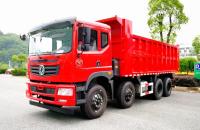 China 8X4 270HP 31T Euro5 Heavy Duty Dump Truck Diesel Fuel Automatic Transmission Left Steering for sale