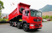 China 8X4 270HP 31T Euro5 Heavy Duty Dump Truck Diesel Fuel Automatic Transmission Left Steering for sale