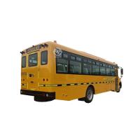 China 24-39 Seat Medium Size Yellow Vehicle Dongfeng Diesel Automatic Euro 4 Mini School Bus for sale