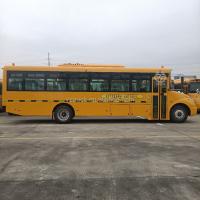 China 24-39 Seat Medium Size Yellow Vehicle Dongfeng Diesel Automatic Euro 4 Mini School Bus for sale