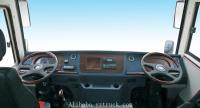 China Dongfeng Luxury Medium-Sized 16 Seat Coach Bus Euro 4 Emission Automatic Transmission for sale