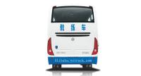 China Dongfeng Luxury Medium-Sized 16 Seat Coach Bus Euro 4 Emission Automatic Transmission for sale