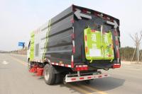 China Direct Small Professional Outdoor Road Sweeper Truck Multi-Purpose with Gearbox Pump Gear for sale