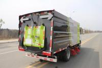 China Direct Small Professional Outdoor Road Sweeper Truck Multi-Purpose with Gearbox Pump Gear for sale