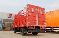 China 8 Cylinders Diesel Fuel Fence Van Cargo Trucks For Animal Transportation for sale