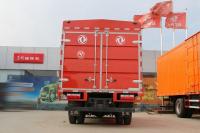 China 8 Cylinders Diesel Fuel Fence Van Cargo Trucks For Animal Transportation for sale
