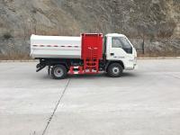 China 4x2 Mini Garbage Truck Hanging Bucket Barrel Loader 12 CBM Capacity Diesel Fuel for sale