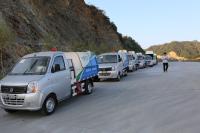China 4X2 Customized Dongfeng Mini Garbage Dump Truck With Manual Transmission And Diesel Fuel for sale