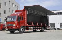 China 6700mm Wheelbase Dongfeng Van Truck With Manual Transmission And Advanced ABS System for sale