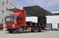 China 6700mm Wheelbase Dongfeng Van Truck With Manual Transmission And Advanced ABS System for sale