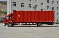 China 6700mm Wheelbase Dongfeng Van Truck With Manual Transmission And Advanced ABS System for sale